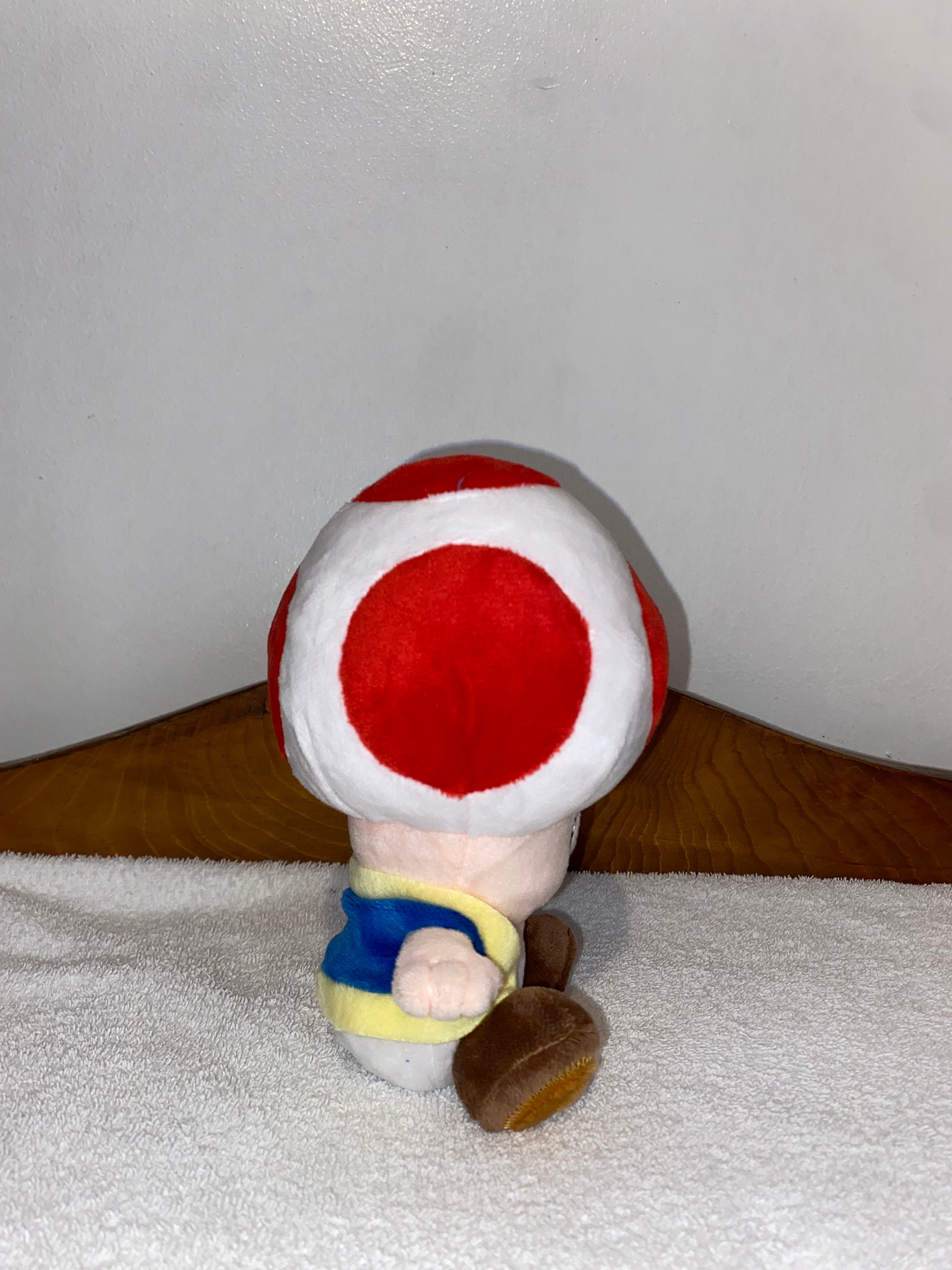 Red Toad Super Mario Bros. Plushie Soft Toy - Etsy