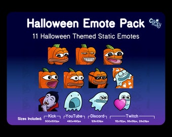 Frankenstein Emote Bundle Creepy Critters Perfect for Kick, Twitch ...