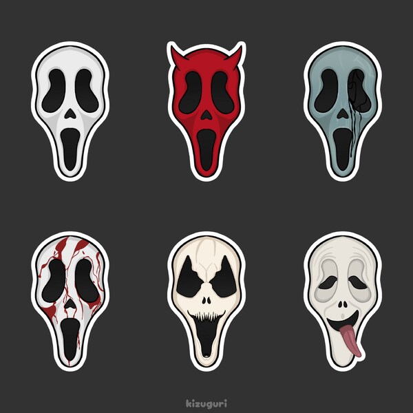 Ghostface Mask - Etsy
