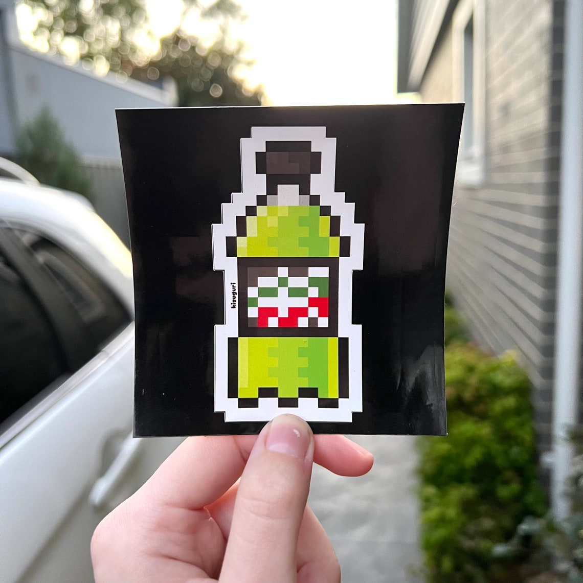 5pcs Soda/fizzy Drink Pixel Art Glossy Sticker Pack - Etsy
