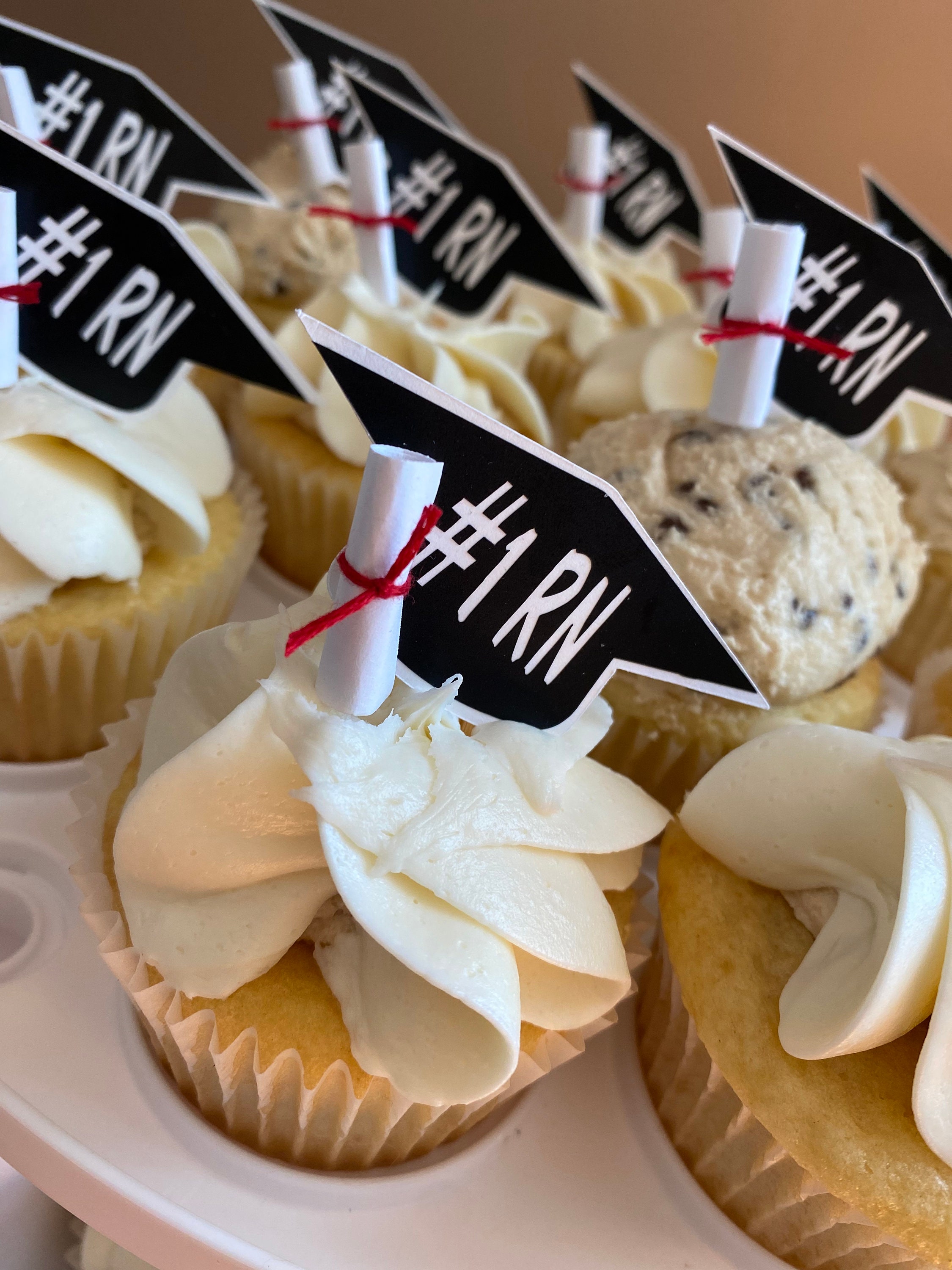Cupcake Toppers - Graduation - Etsy