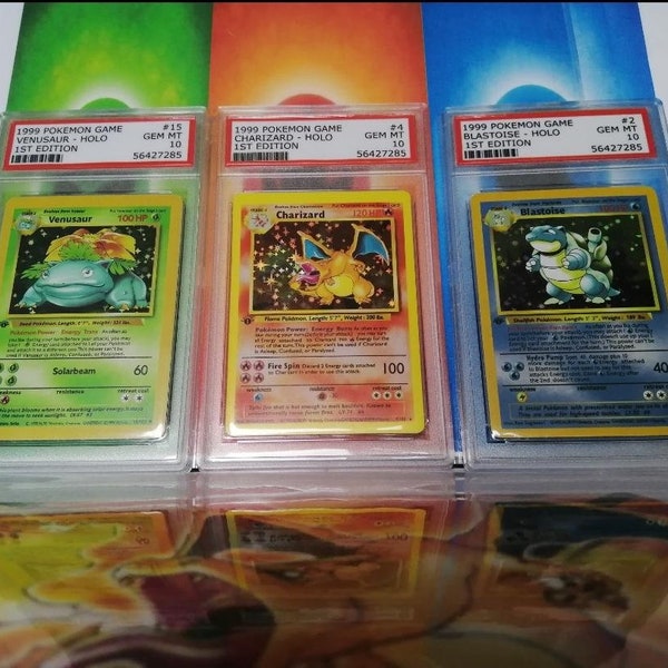 Fake Charizard 1st Edition Card - Etsy