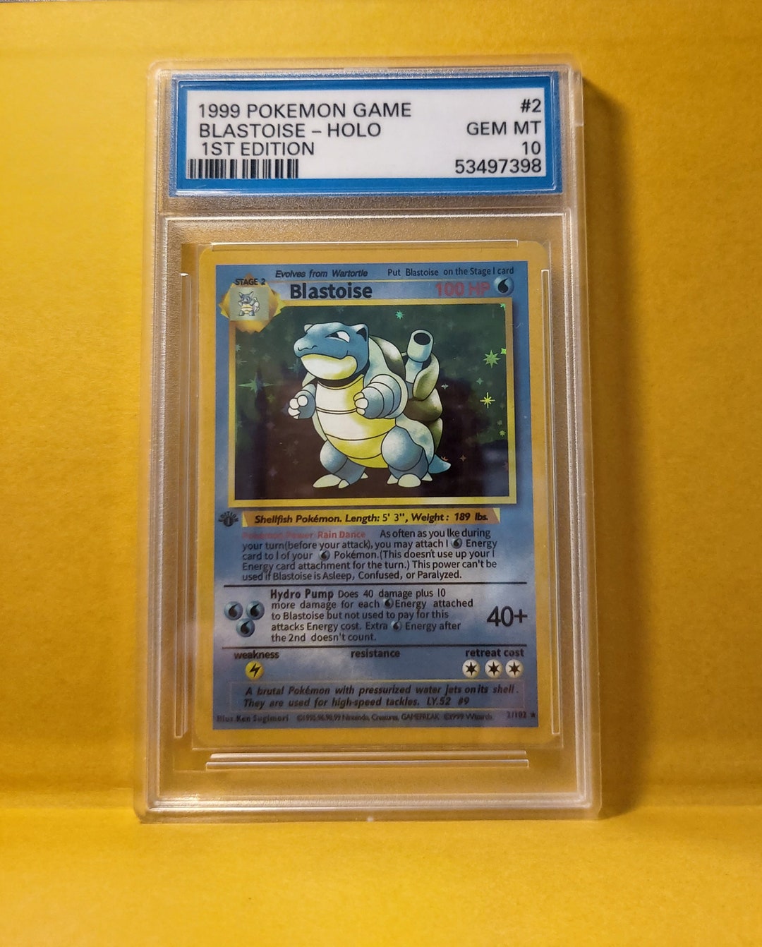 Blastoise - Fanmade Pokèmon Card - Holo - 1st Edition - *read ...