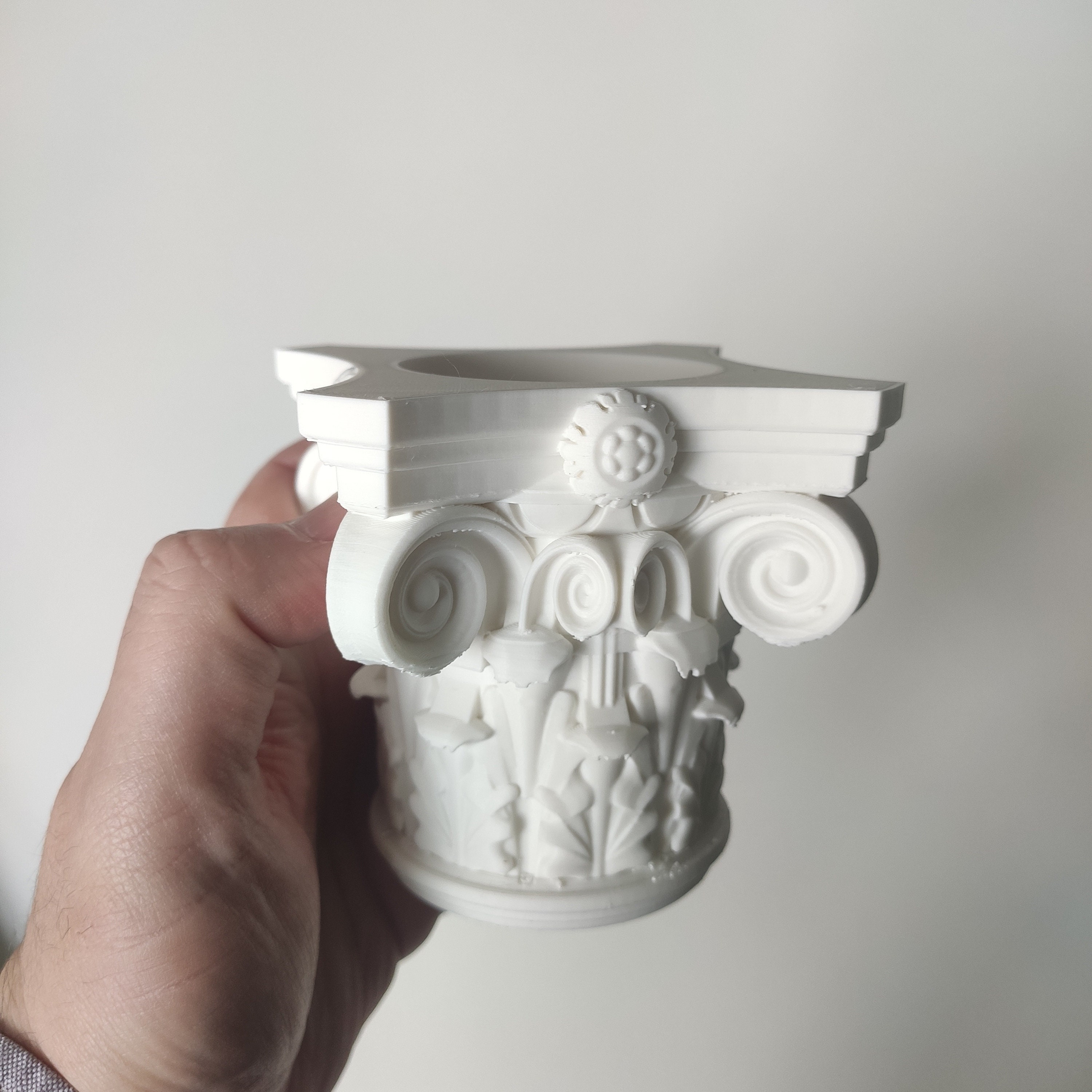 Corinthian Column Pen Holder- 3d Printed Classic Architecture Gift - Etsy