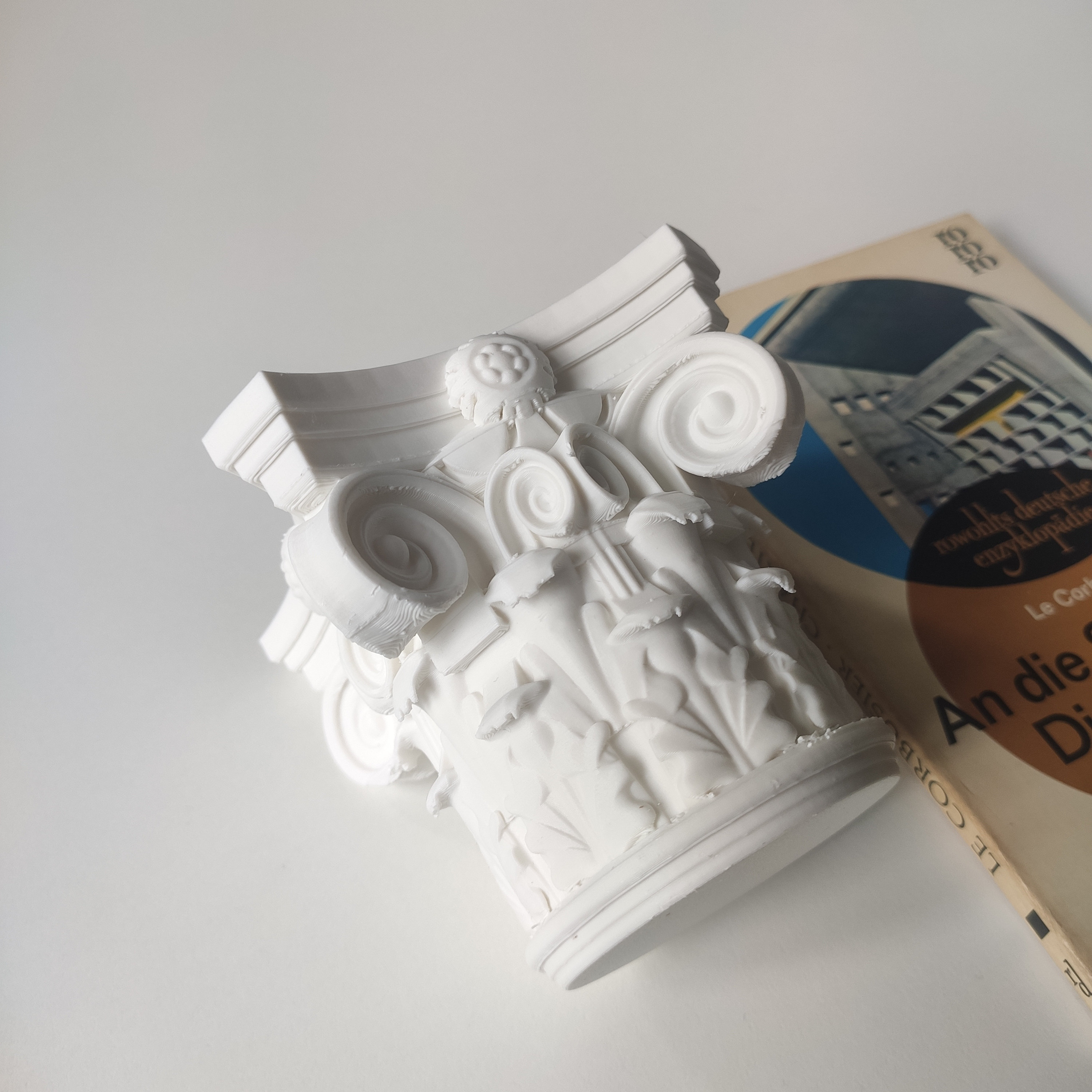 Corinthian Column Pen Holder- 3d Printed Classic Architecture Gift - Etsy