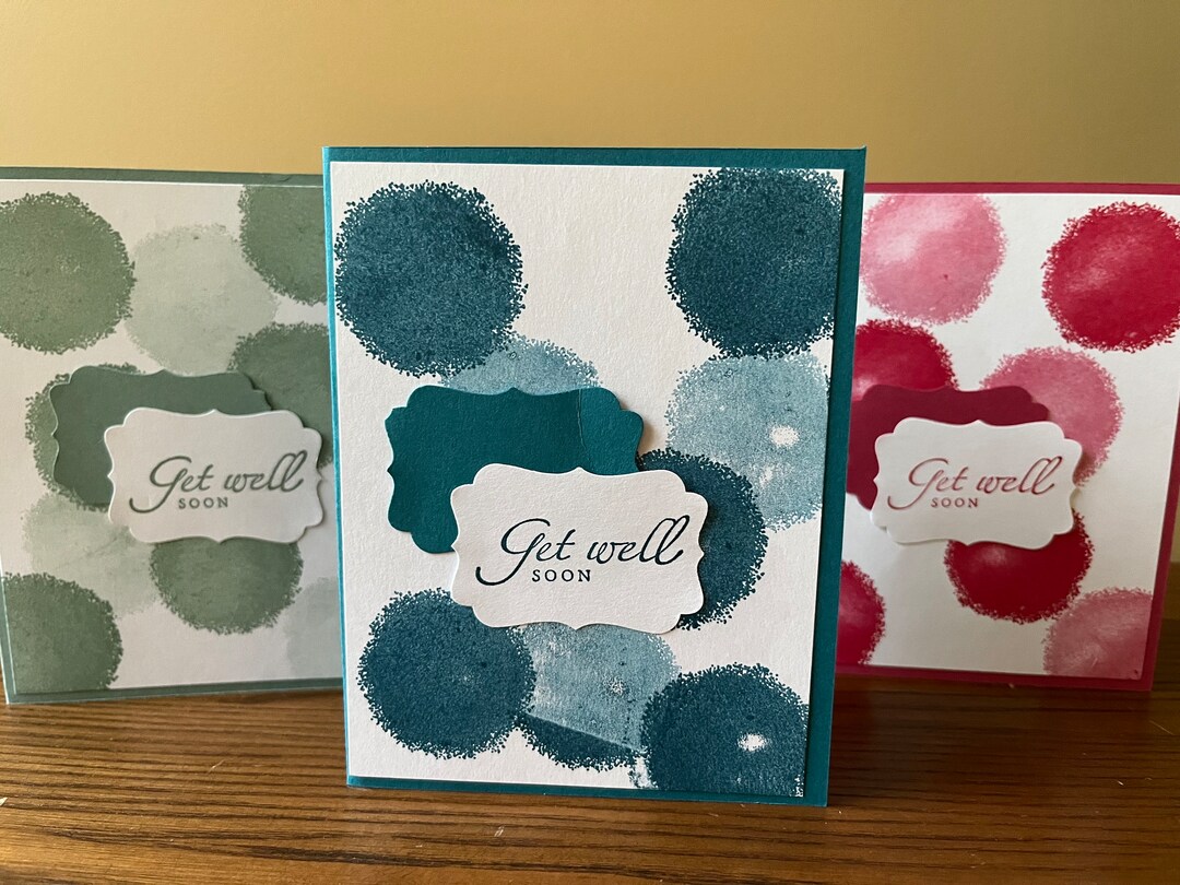 Handmade Get Well Soon Cards - Etsy