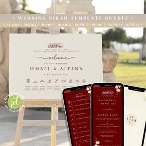 Nikah Timeline Sign - Etsy