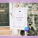 Butterfly Graduation Welcome Sign, Purple Lilac Wildflower Graduate ...