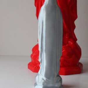Cadeau Baptême Communion Personnalisé — Statue Vierge Marie Pop Art 3D ...