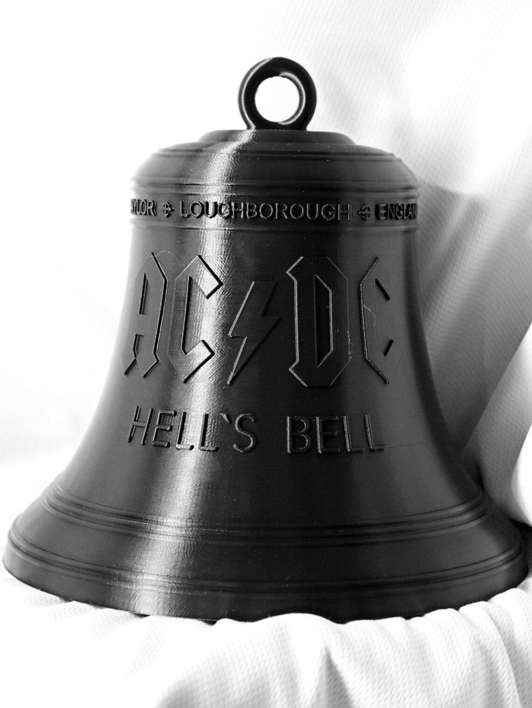 Cloche acdc hell's bell 18,5 cm de hauteur - Etsy France