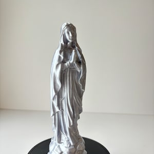 Cadeau Baptême Communion Personnalisé — Statue Vierge Marie Pop Art 3D ...