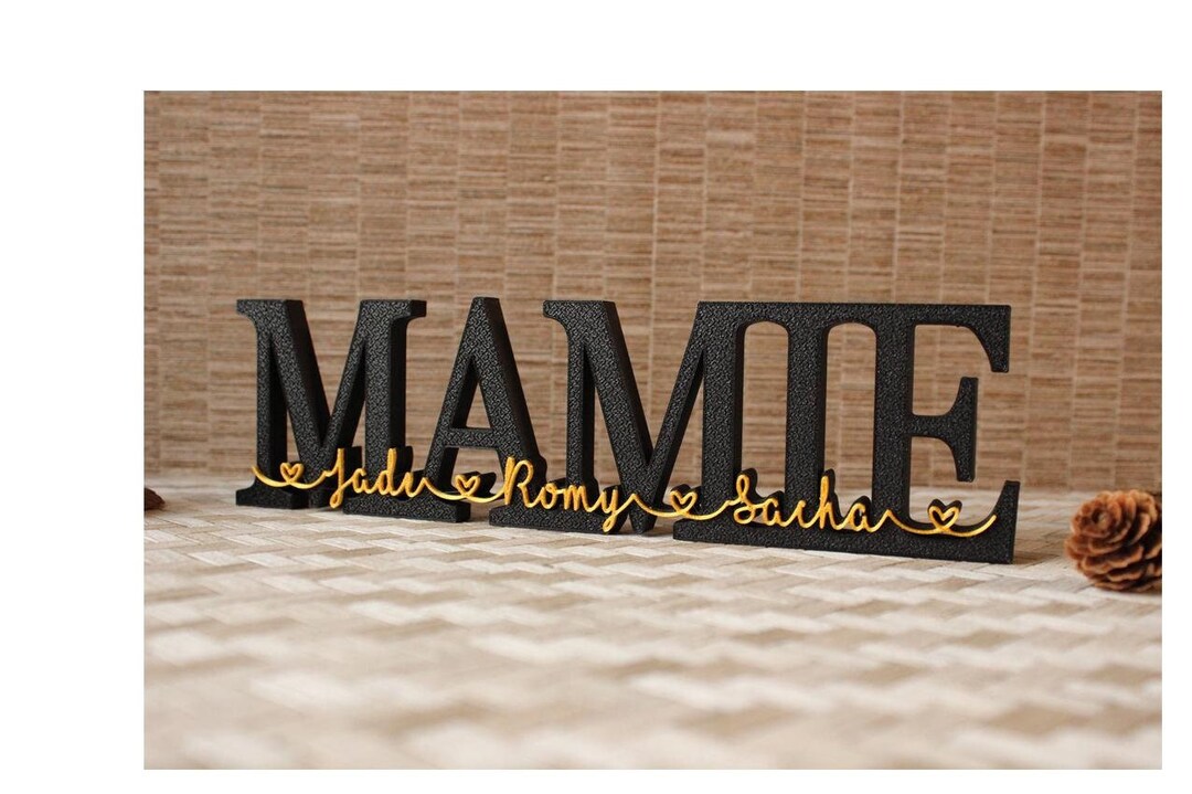 Personalized Support Gift MAMIE With First Name(s) or Phrase - Choice ...