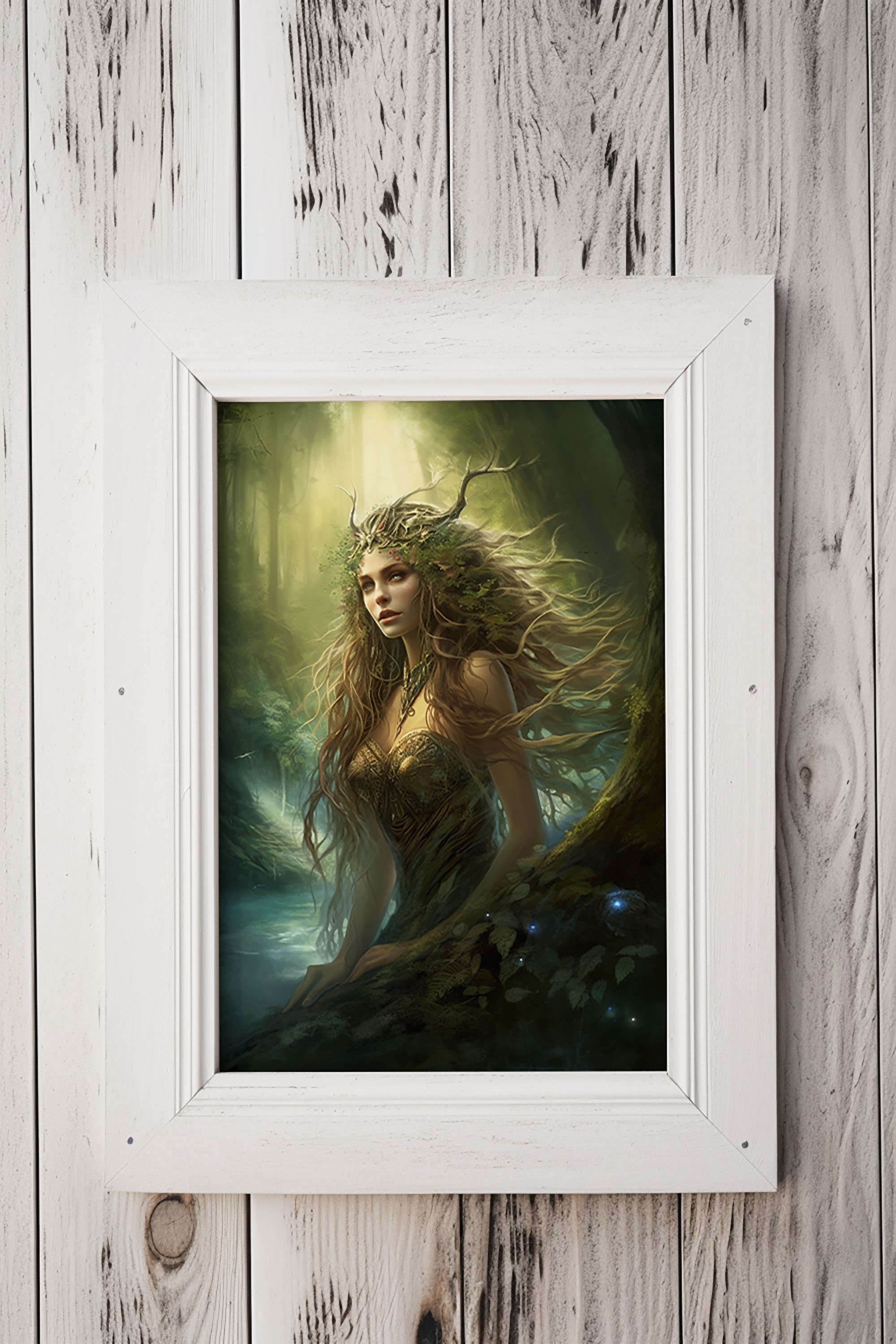 Dryad, Dungeon Master Gift, Dungeons and Dragons PNG, Dnd Decor, AI ...