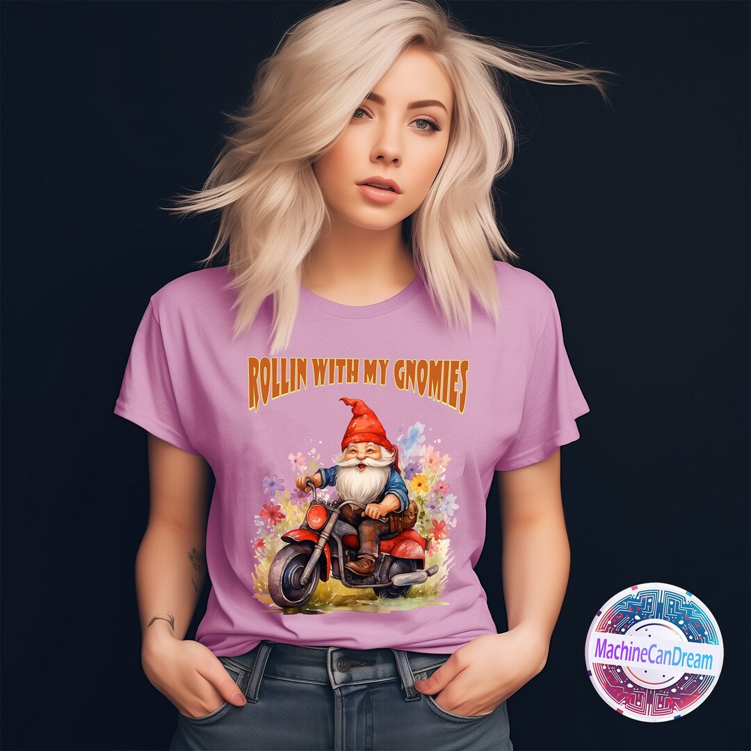 Funny Gnome Tshirt, Garden Gnome, Funny 90s Shirt, Funny Nerd Shirt ...