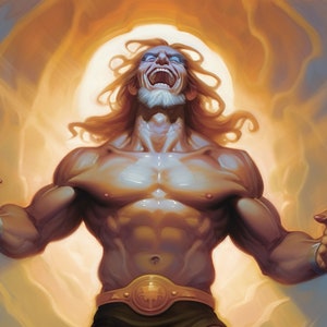 Tulkas the Strong, Valar From the Silmarillion, Gift for Boyfriend ...