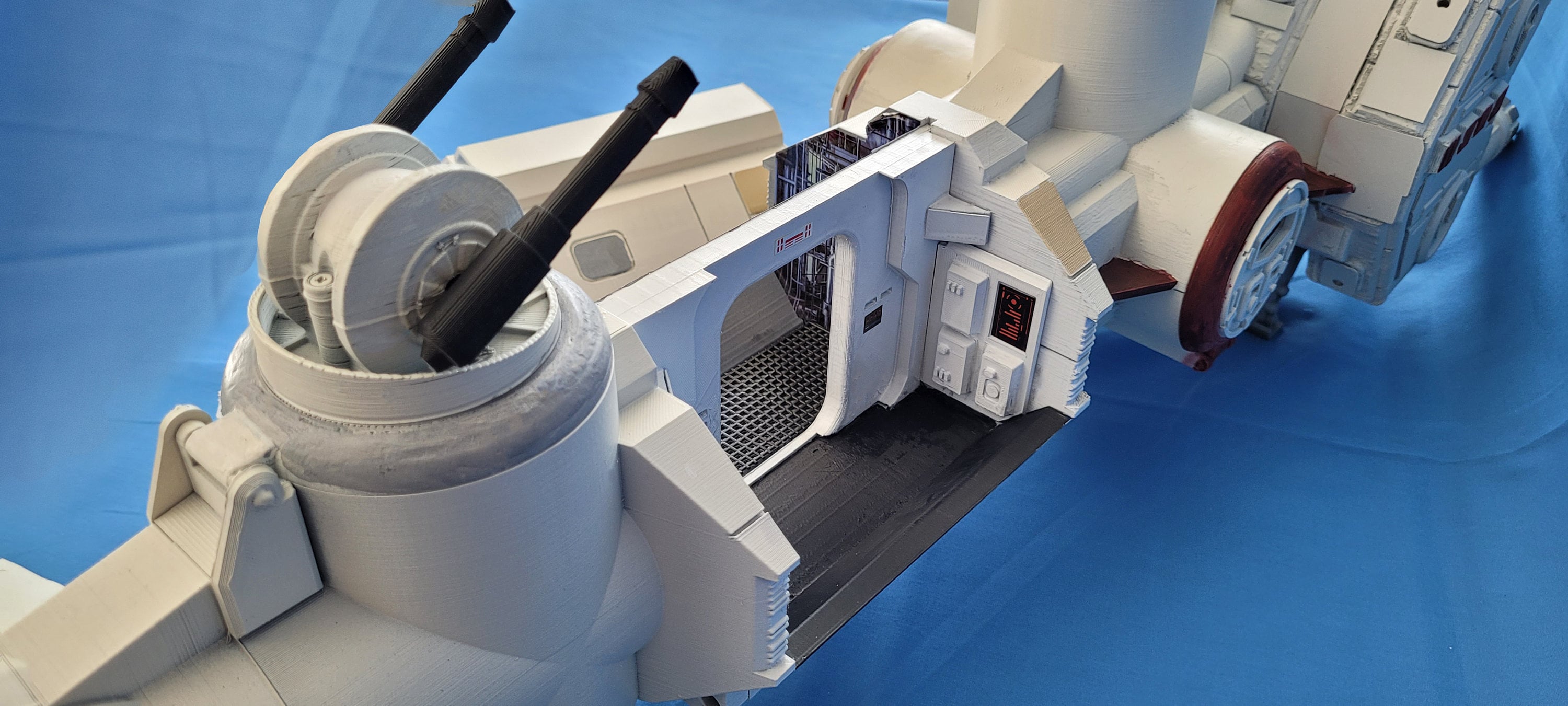 3D Print Files: Tantive IV / Corellian Corvette Custom Vehicle Playset ...