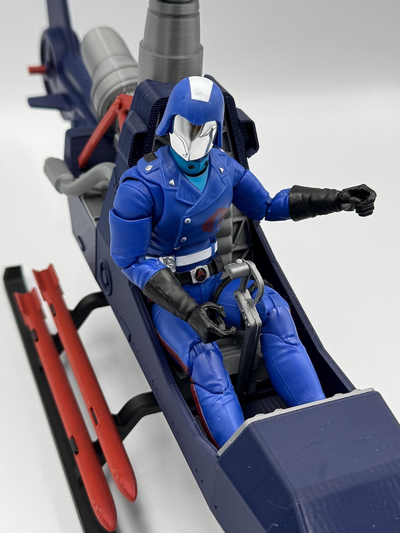 Cobra FANG Helicopter – 1:12 Classified Scale Vehicle, Custom GI Joe ...