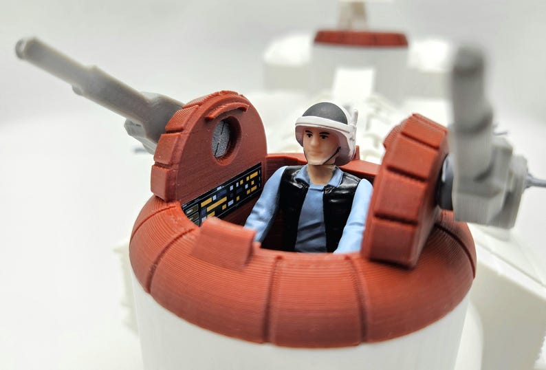 Tantive IV Playset – 3.75" Scale Corellian Corvette, LED Kenner-style ...