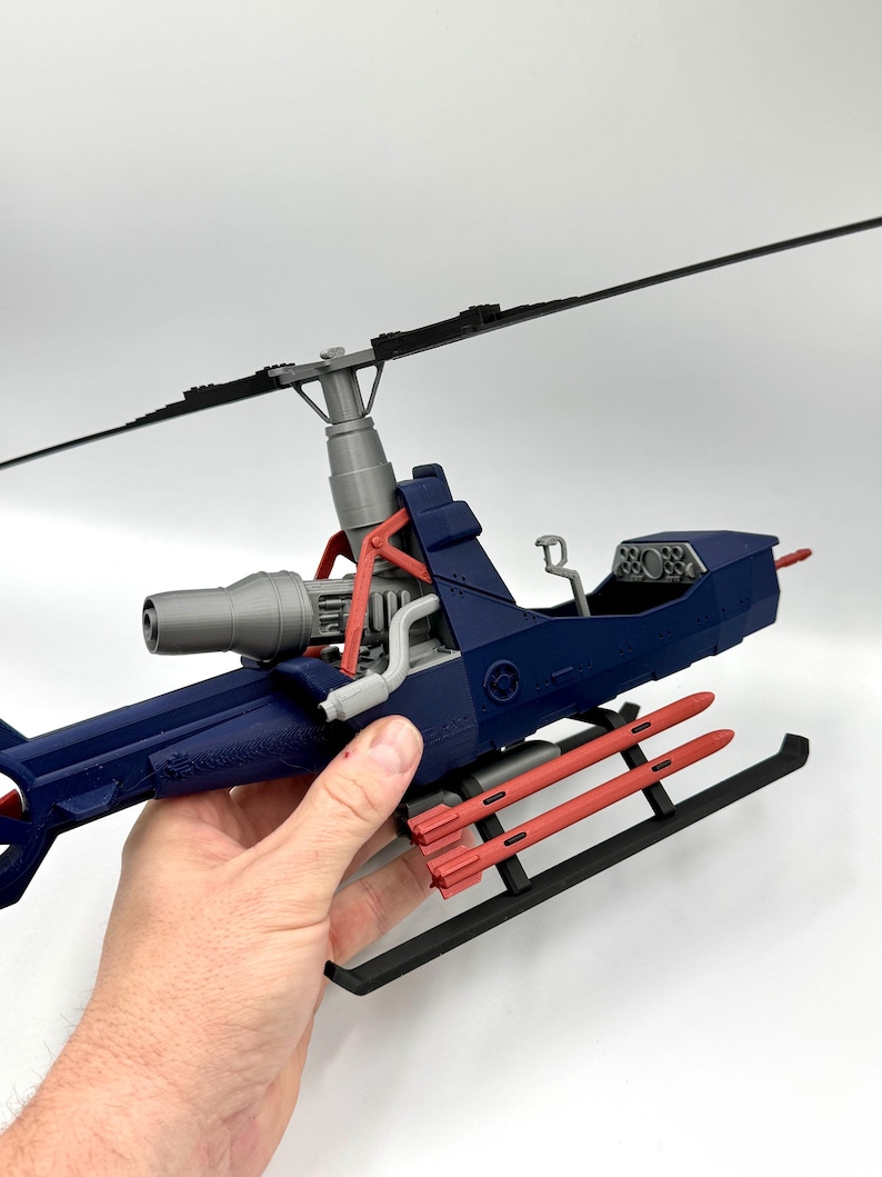 Cobra FANG Helicopter – 1:12 Classified Scale Vehicle, Custom GI Joe ...