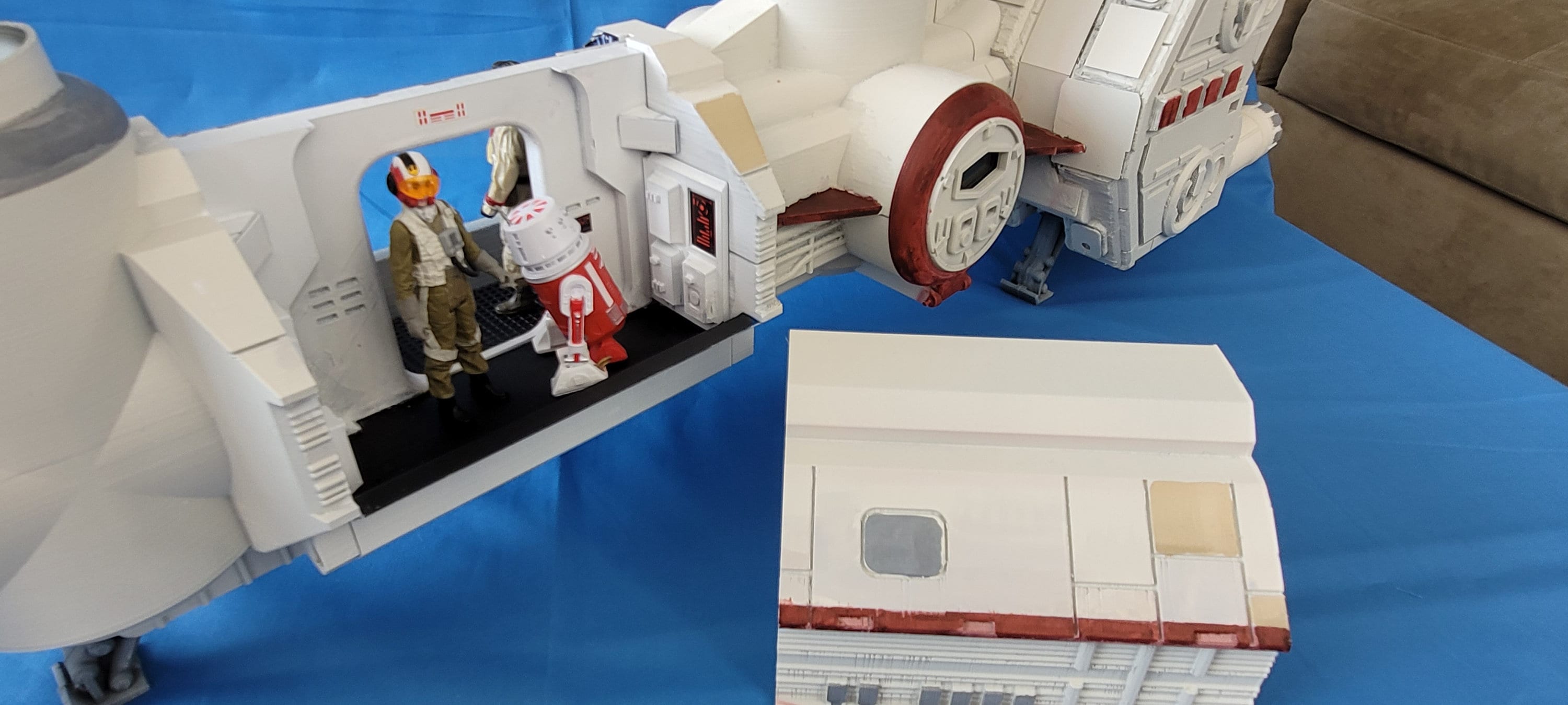 3D Print Files: Tantive IV / Corellian Corvette Custom Vehicle Playset ...