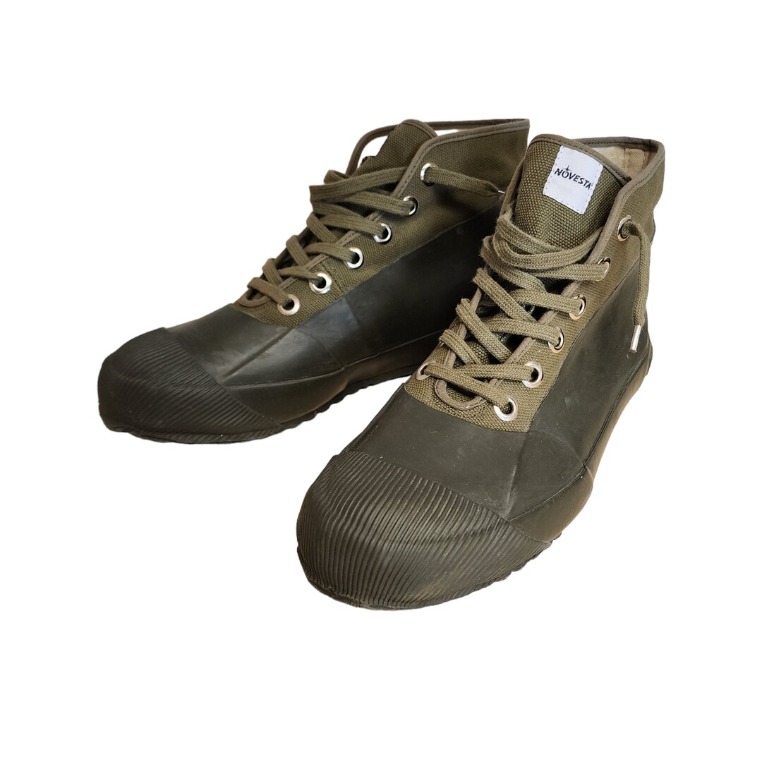 LIKE New NOVESTA Vulcanized Rubber Boots 44 11 11.5 RRP 190 Rain Shoes ...