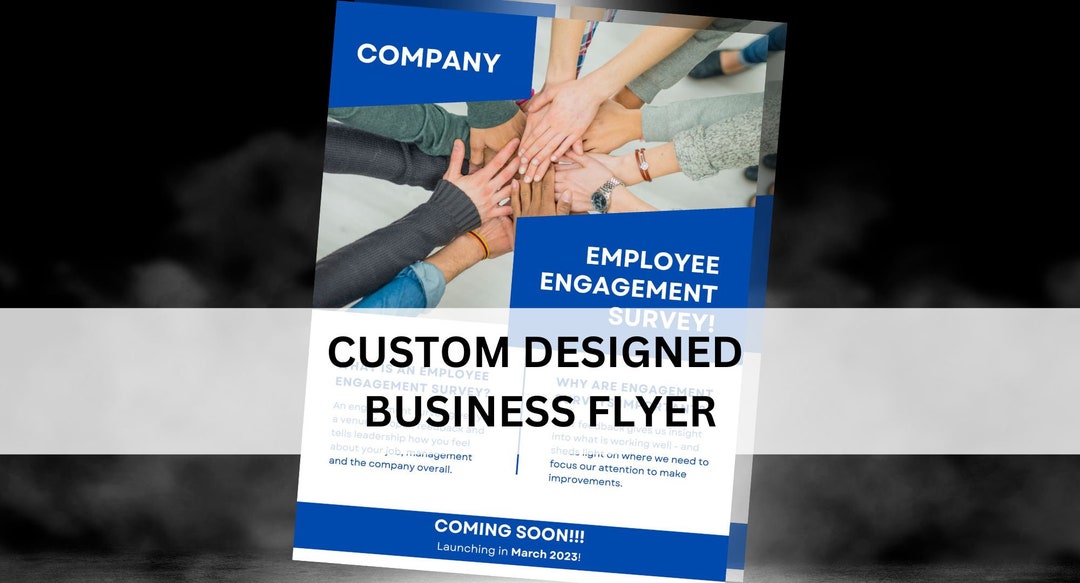 Custom Designed Corporate Business Flyers, Single-sided Graphic Design ...