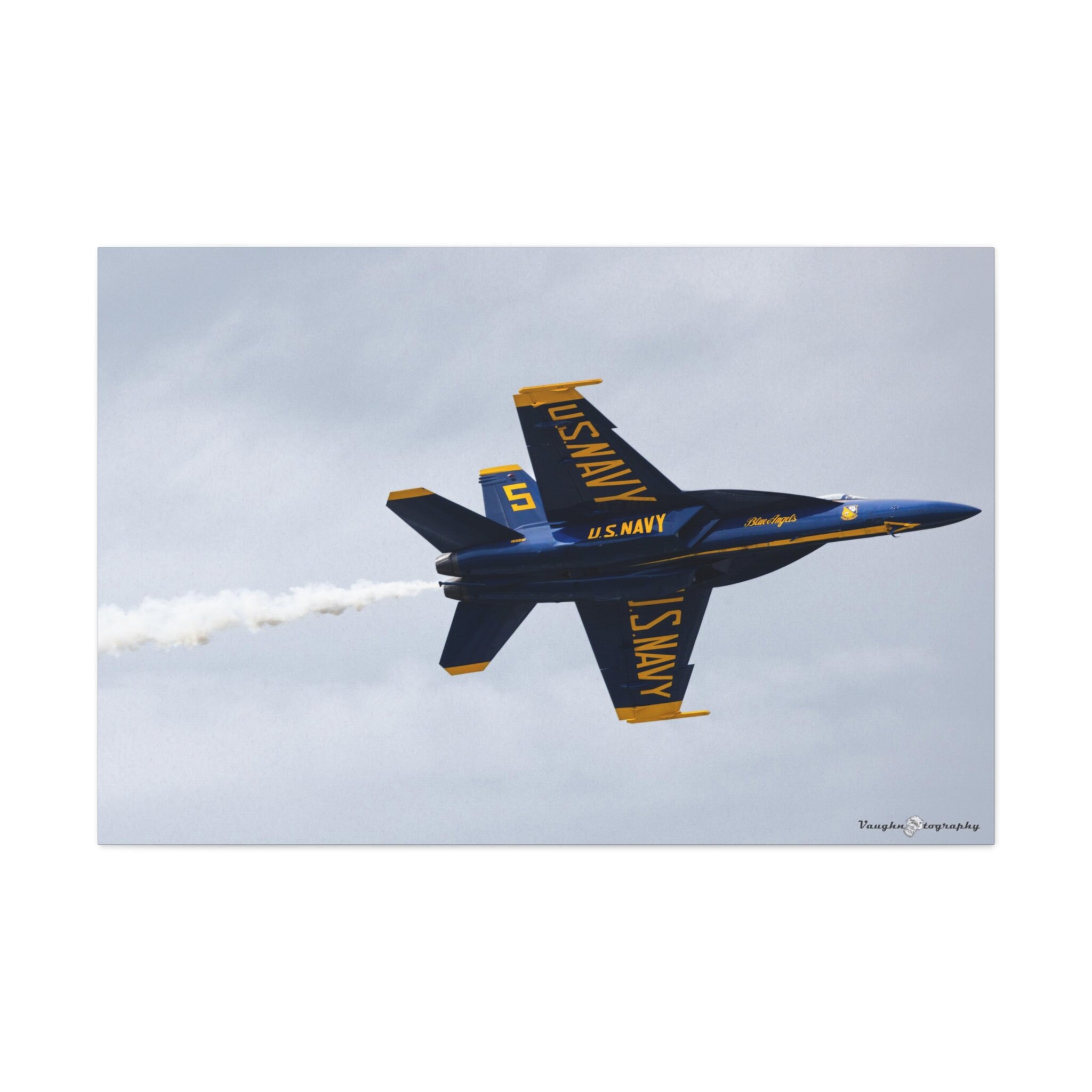 Blue Angels F18 Wall Art F18 Blue Angels Canvas or Framed Print Wall ...