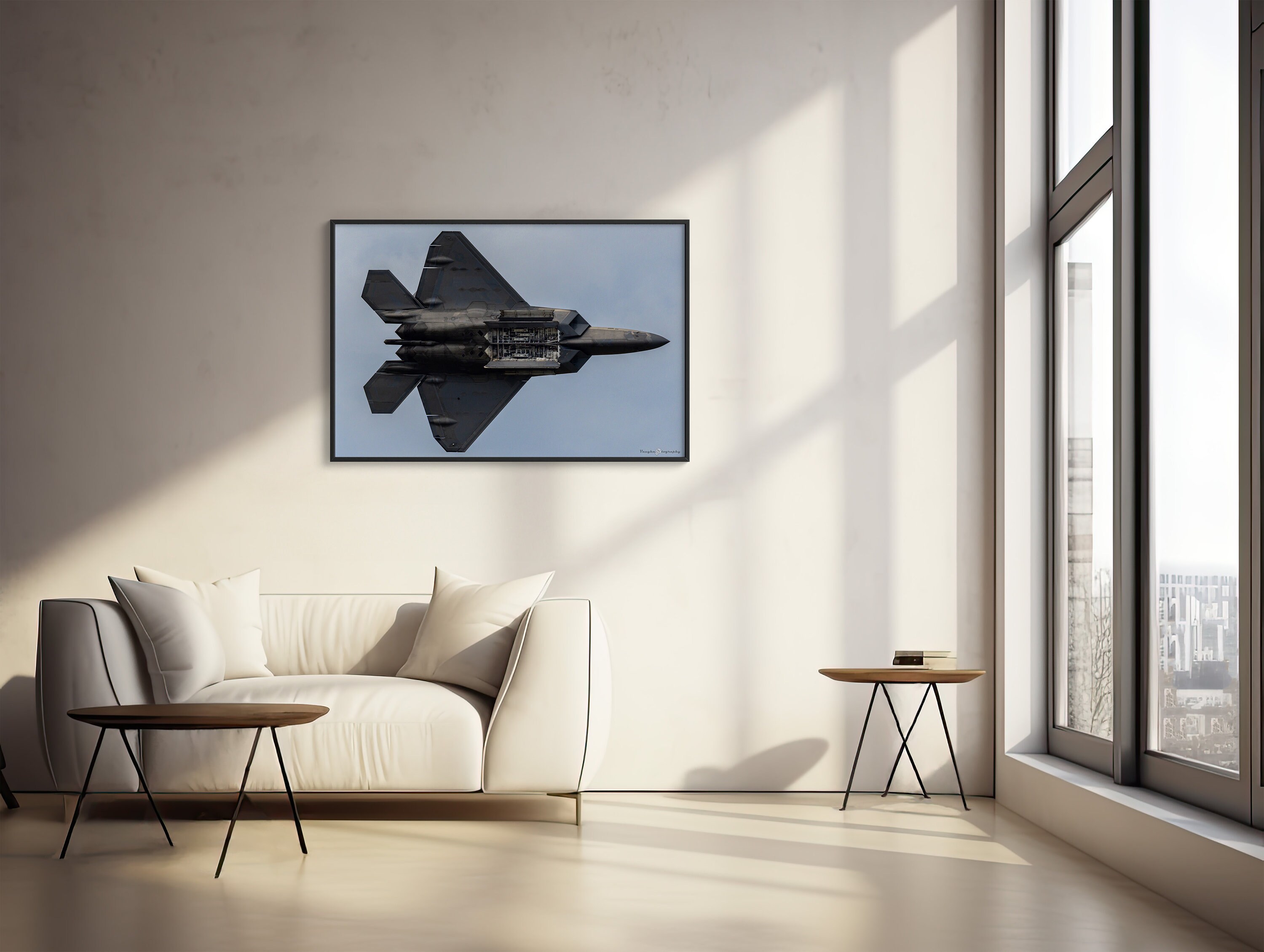 F22 Raptor Wall Art With Weapons Bay Displayed Canvas or - Etsy