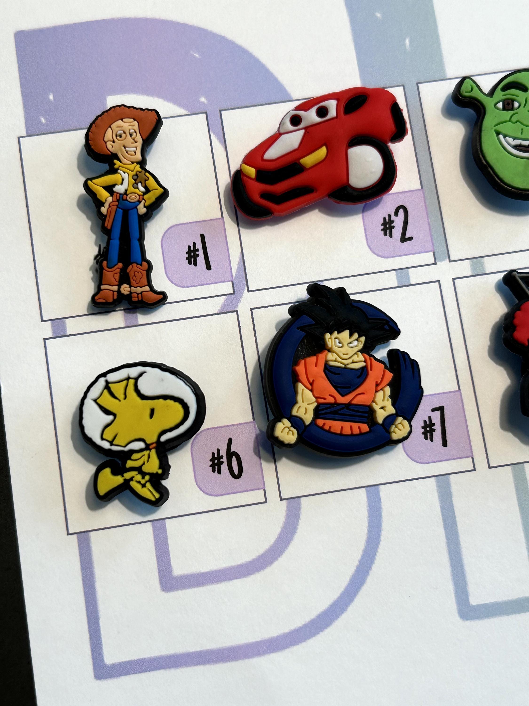 Cartoon Animated Character Croc Charms / Shoe Jibbitz - Etsy