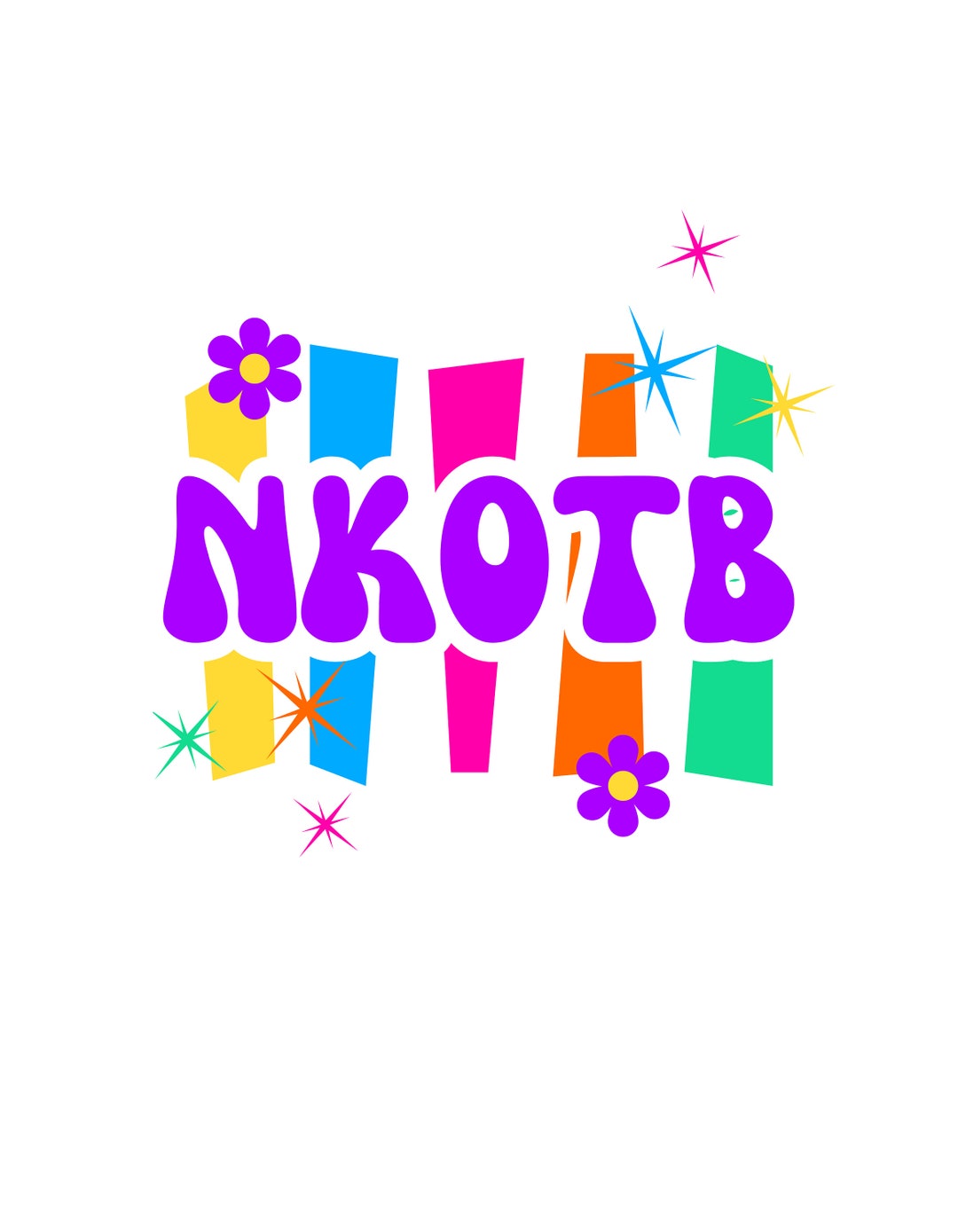 NKOTB Retro Neon Digital Download | New Kids on the Block | Magic ...