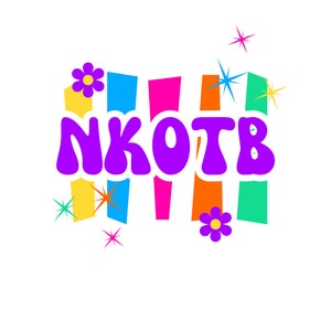 NKOTB Retro Neon Digital Download | New Kids on the Block | Magic ...