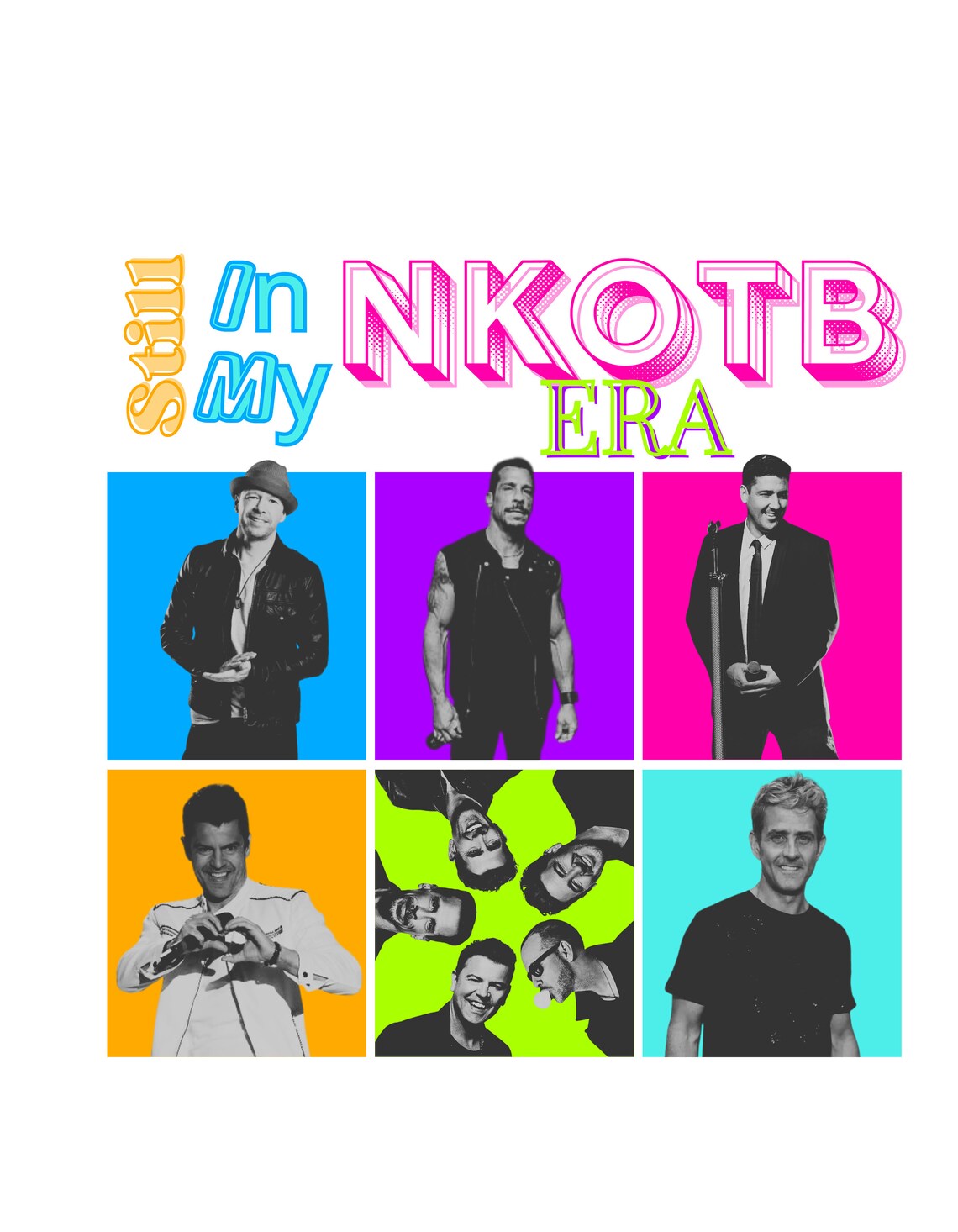 Still in My NKOTB Era | Neon Colors | Digital Download | New Kids on ...