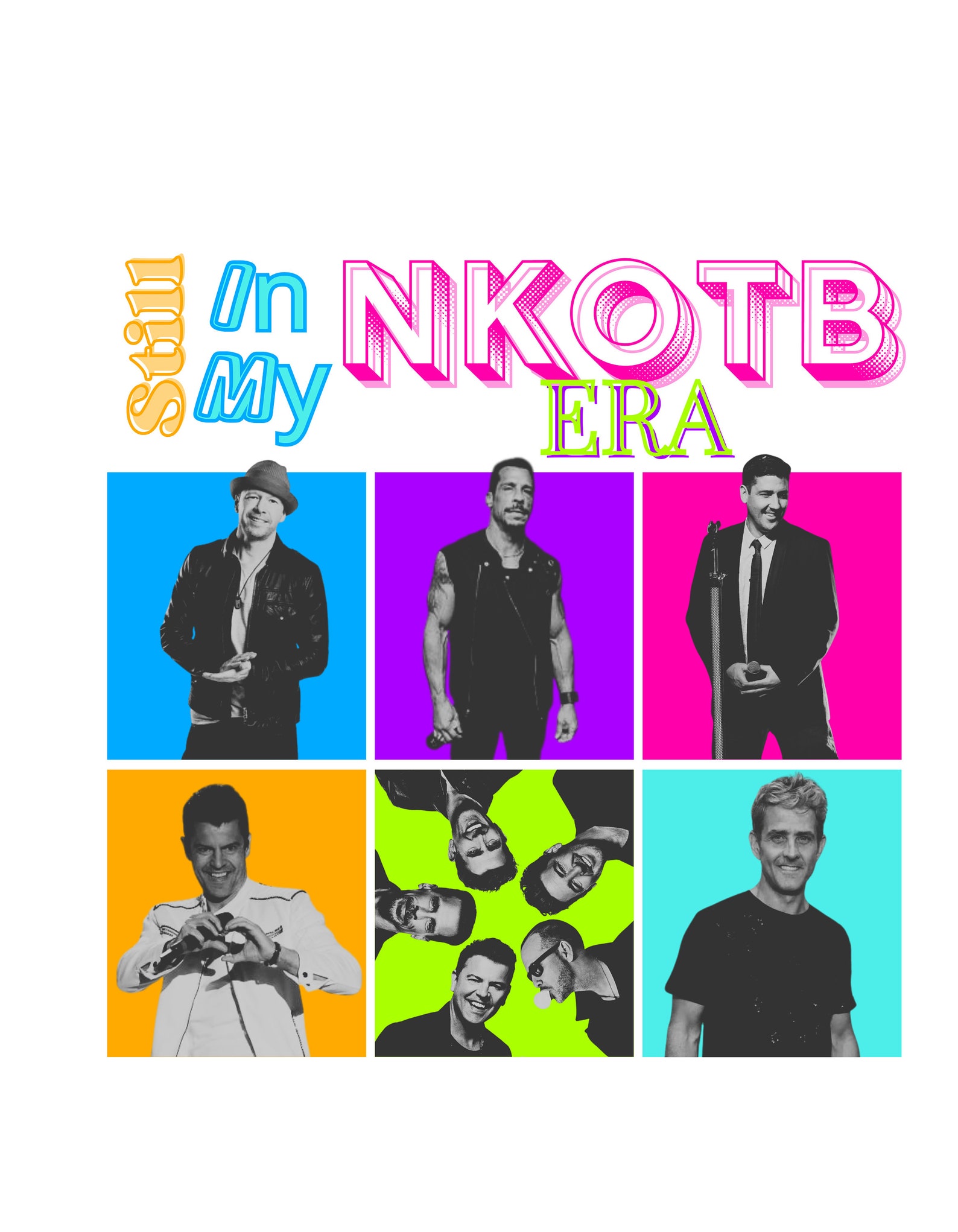 Still in My NKOTB Era | Neon Colors | Digital Download | New Kids on ...