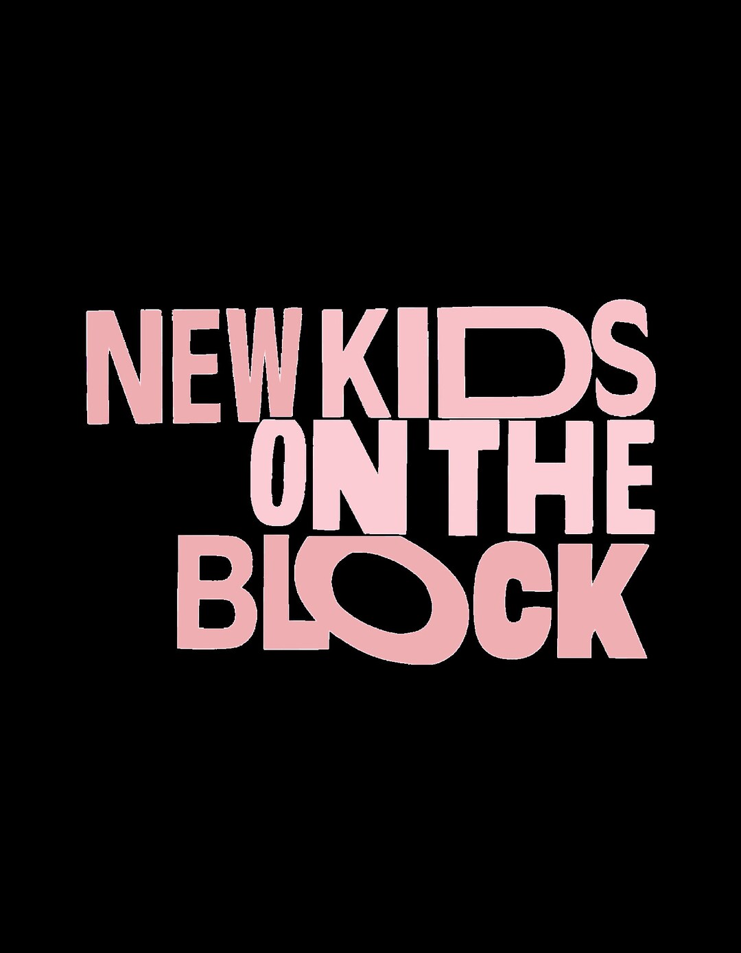Transparent Rose Pink New Kids on the Block Logo | NKOTB | Digital ...