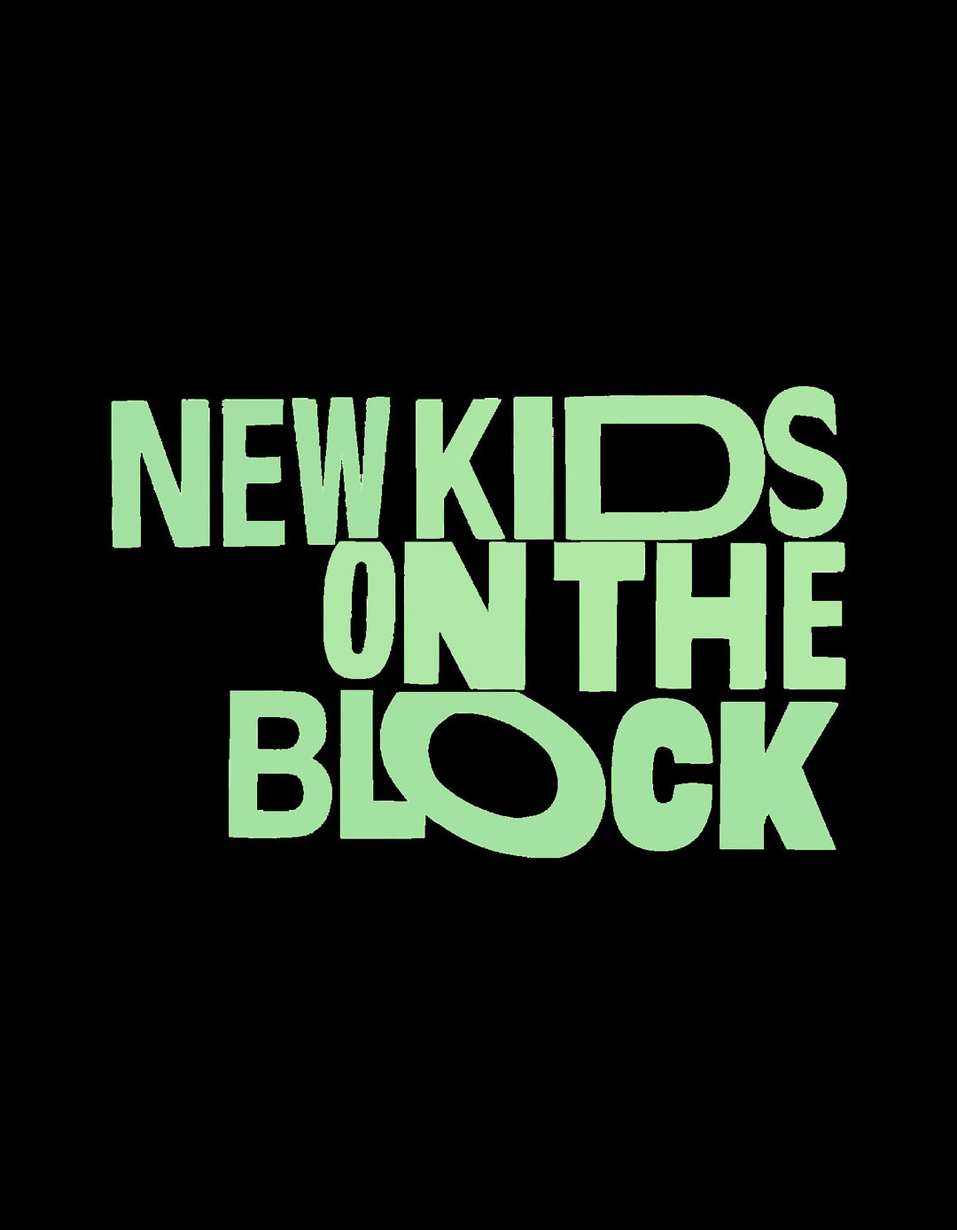 Transparent Green New Kids on the Block Logo | NKOTB | Digital Download ...