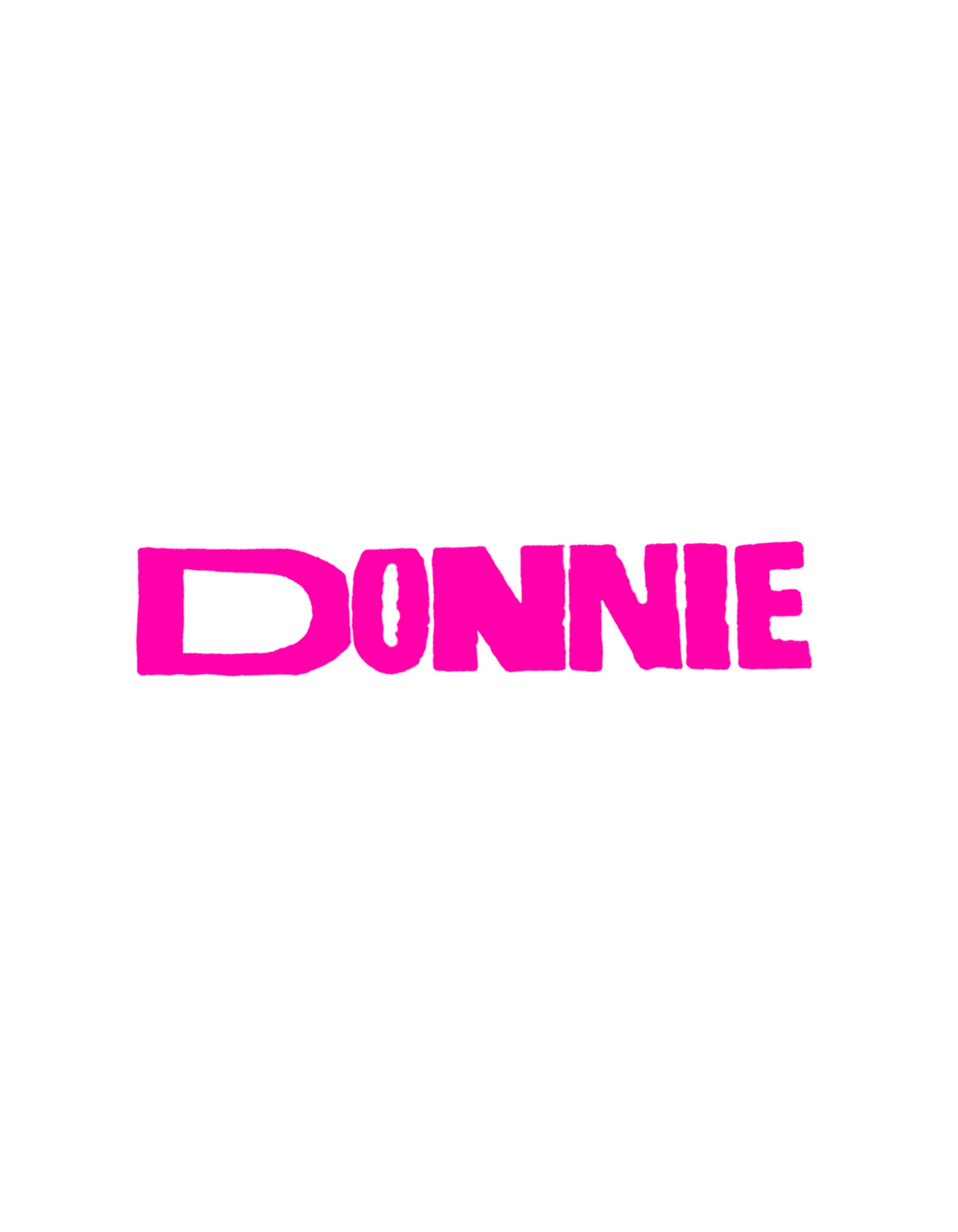 Donnie in New Kids on the Block Font | Digital Download | Neon Pink ...
