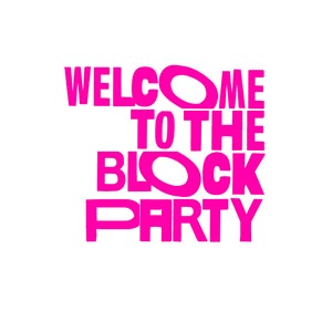 NKOTB Welcome to the Block Party Digital Download | Neon Pink | New ...