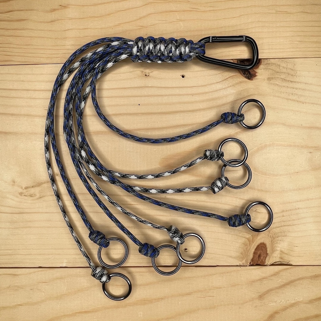 Game Tote: Paracord Upland Bird Small Game Hunting Lanyard With O-rings ...