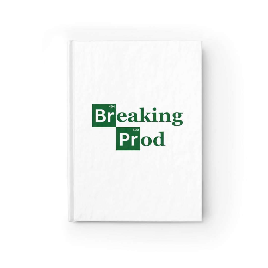 Breaking Prod Notebook Programmer Notebook Programmer Journal Coding Ts Software Engineer