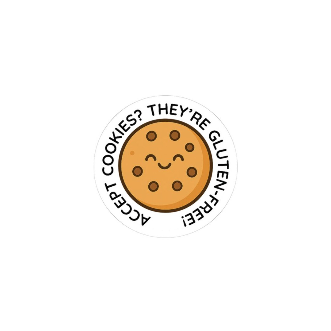 Accept Gluten-free Cookies, Computer Programming Sticker, Programming ...