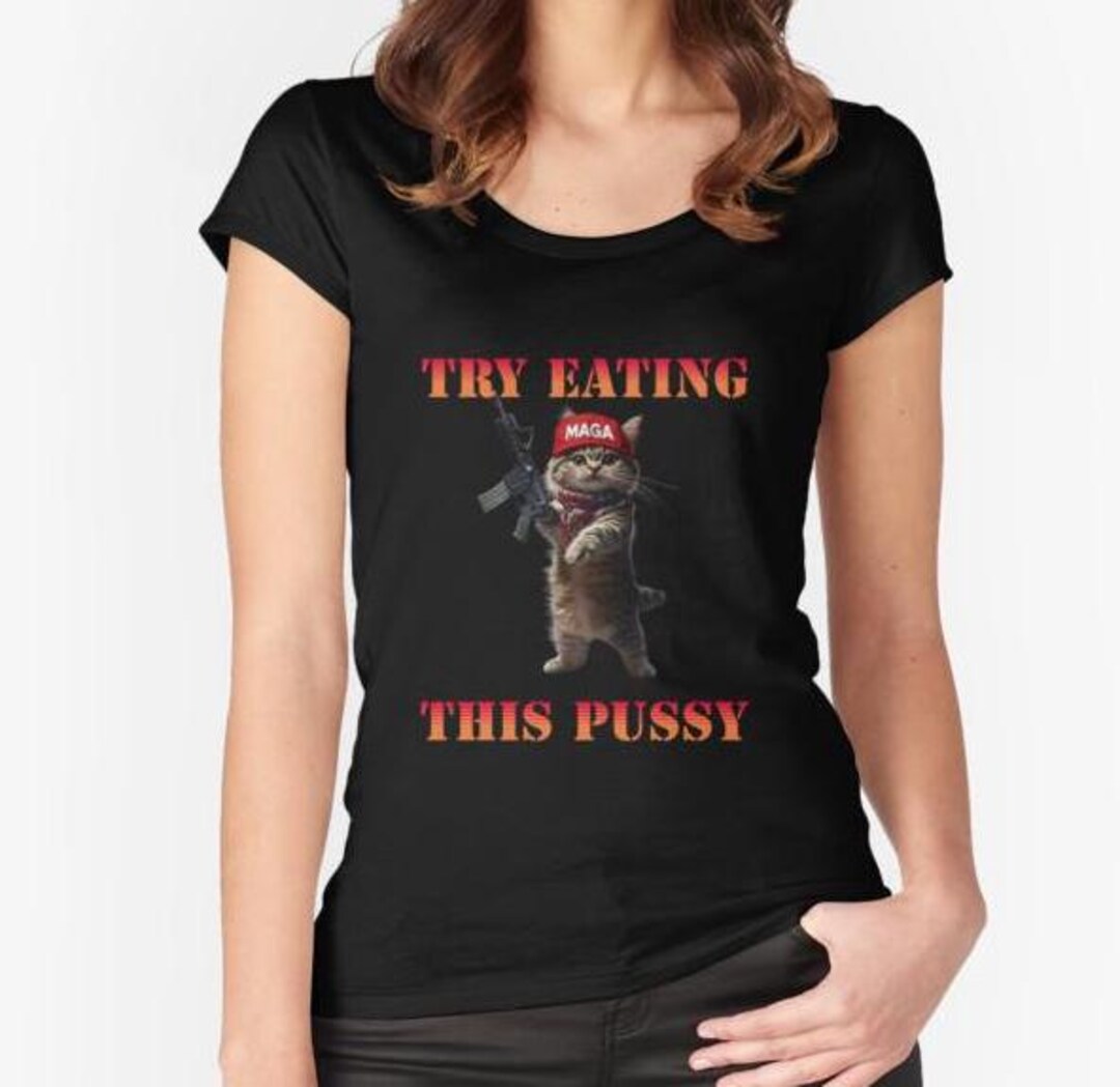 Digital Download - Funny MAGA Cat,eating Pet Cats Design - Etsy