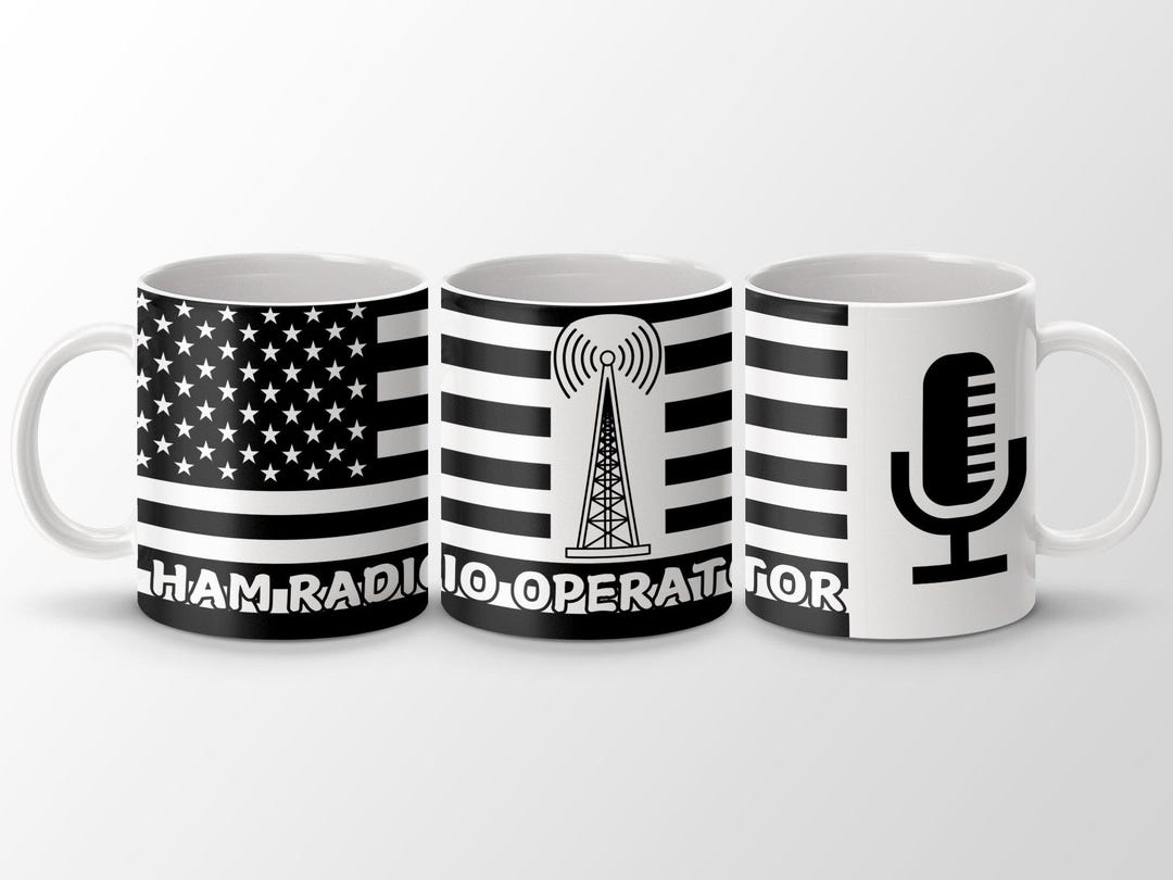 Ham Radio Operator Mug, Unique Gift for Radio Enthusiasts, Coffee Tea ...