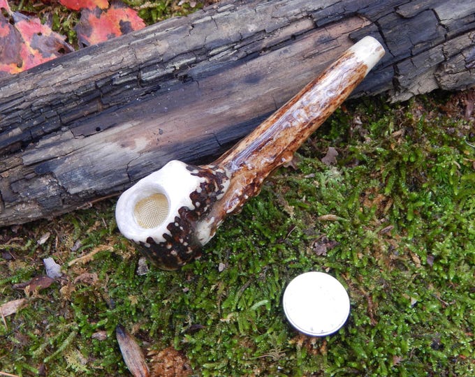 Antler Pipe Hand Made - Etsy