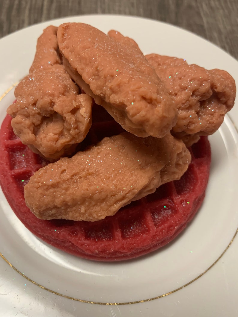 Orange Chili Pepper Chicken and Waffle Wax Meltschicken and Wafflemaple ...