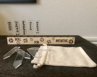 Initiative Tracker Dungeons and Dragons - Etsy