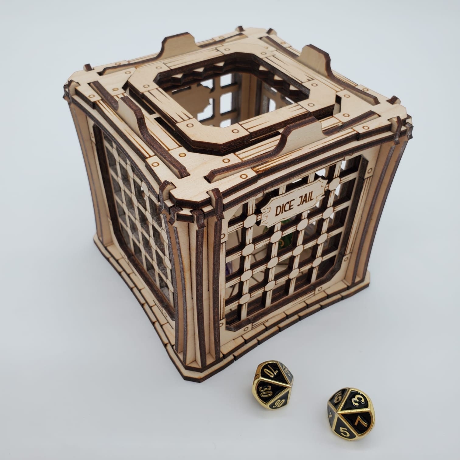 Dice Jail | Table Top RPG Dice Jail | Jail for Misbehaving Dice - Etsy
