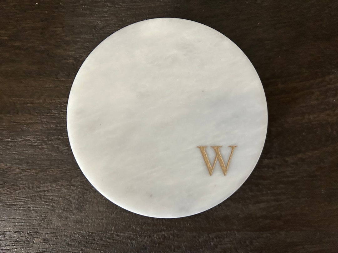 Personalized Marble Coaster | Custom Marble Coaster | Personalized ...