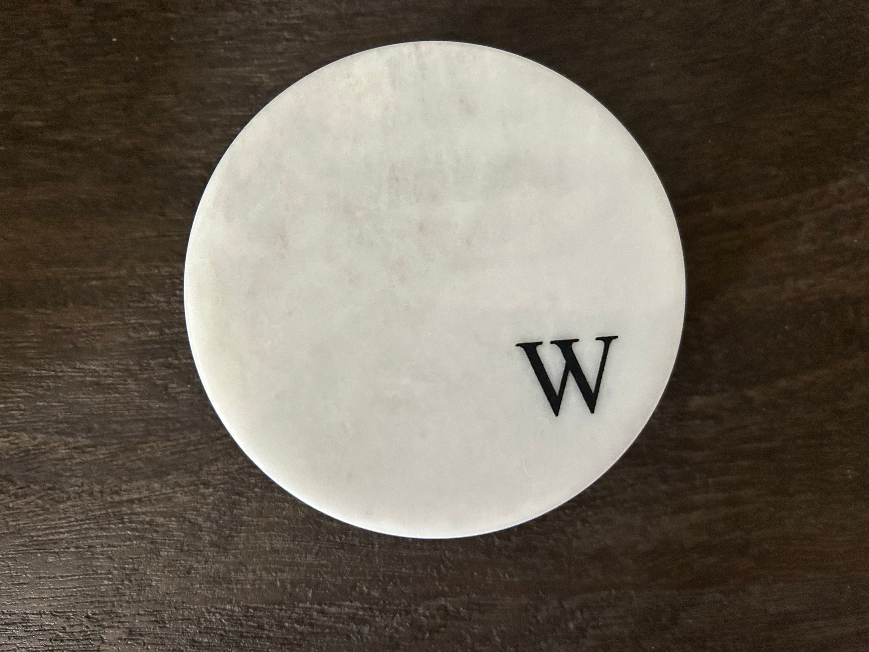 Personalized Marble Coaster | Custom Marble Coaster | Personalized ...