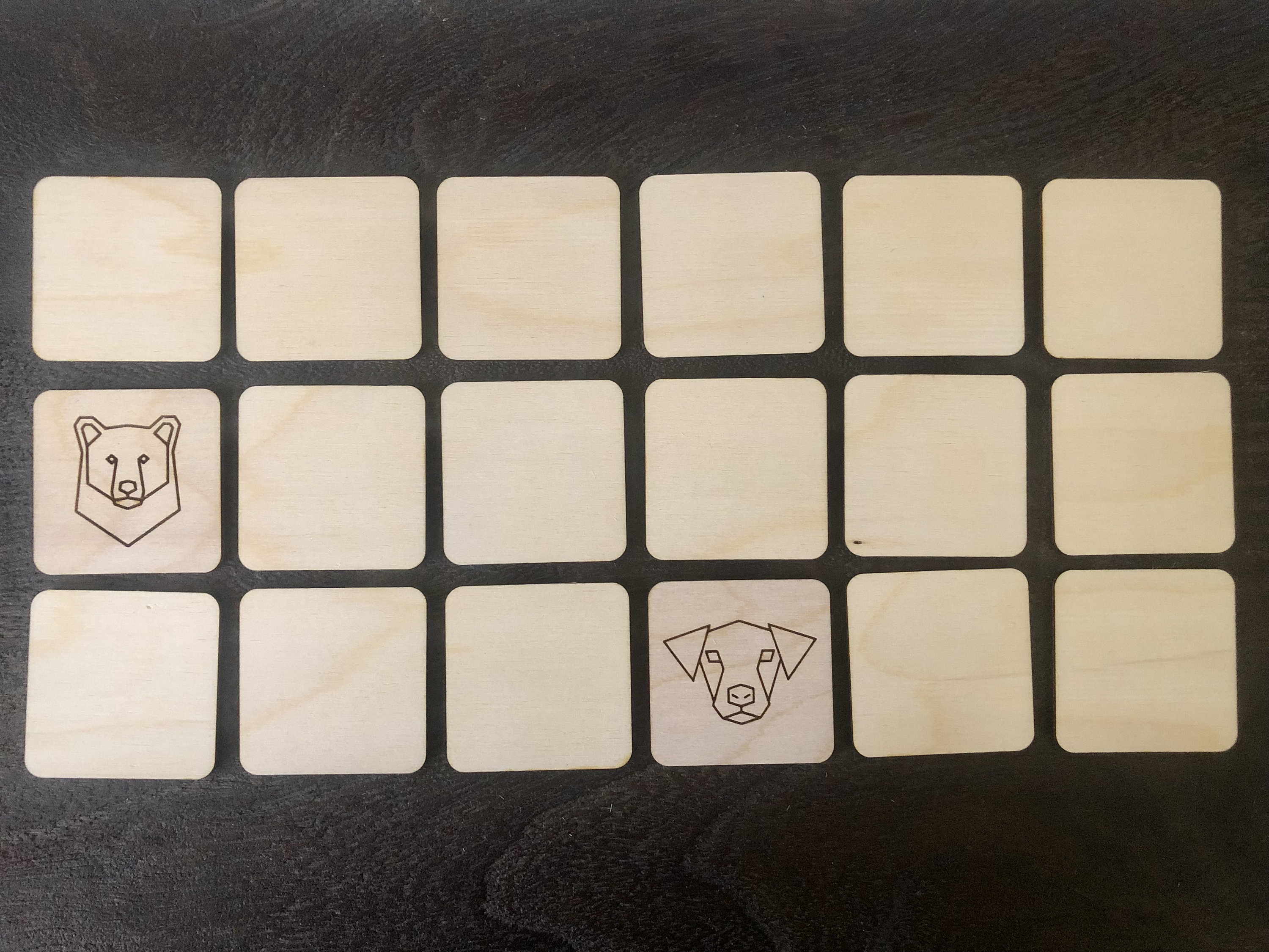 Wooden Tile Matching Game | Kids Matching Game | Kids Travel Game ...