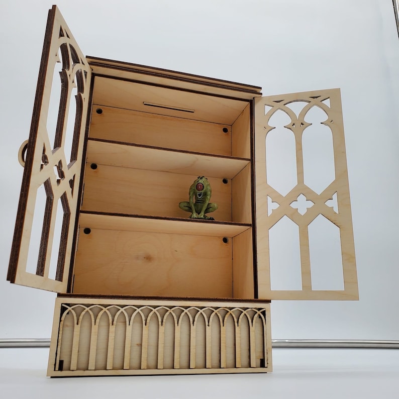 Gothic Book Nook | Book Nook Curio Cabinet - Etsy